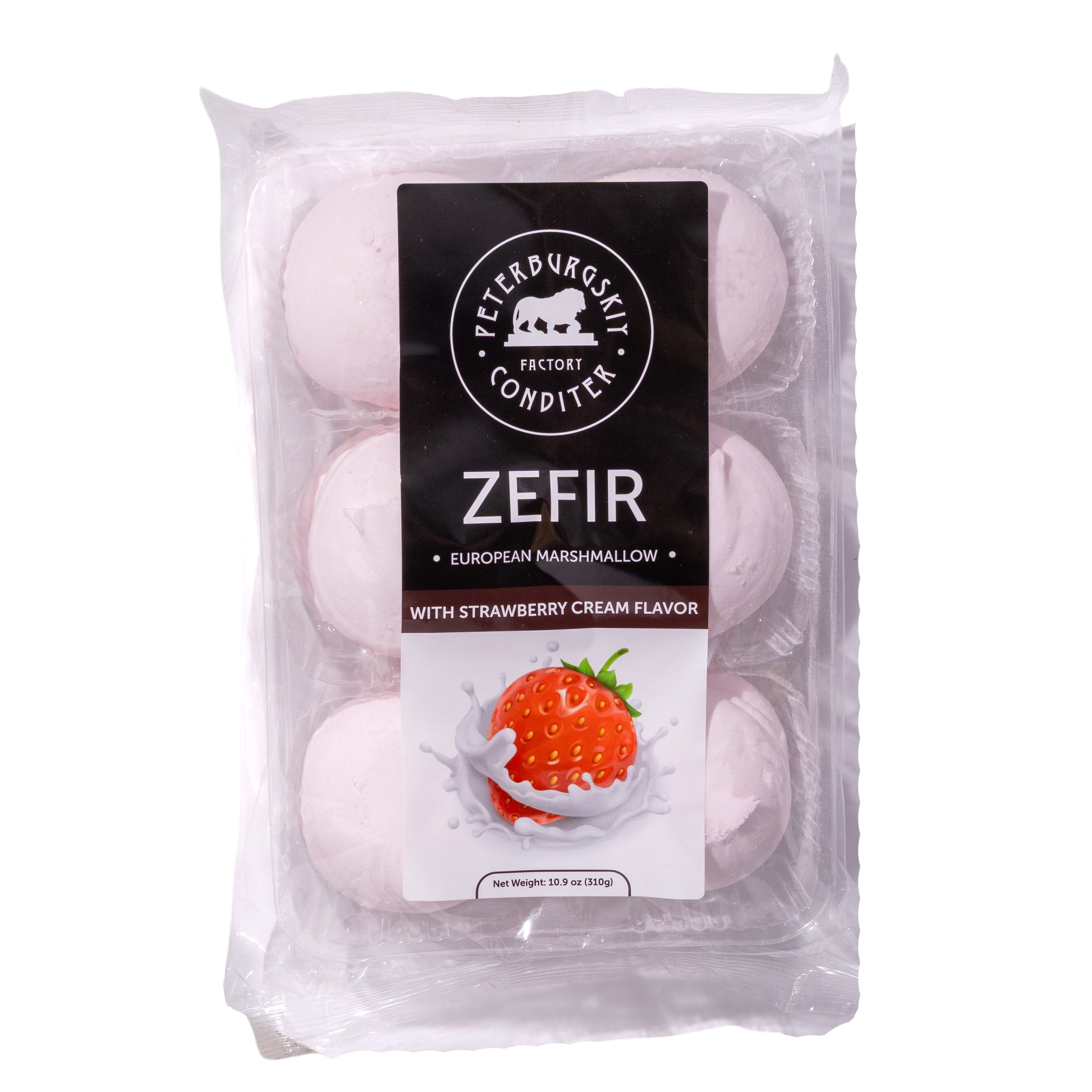 Peterburgskiy Conditer Zefir Strawberry Cream Marshmallow – Marvel Foods