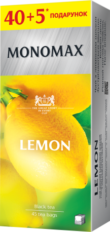 Buy Monomax Lemon Black Tea, 45TB | Marvel Foods