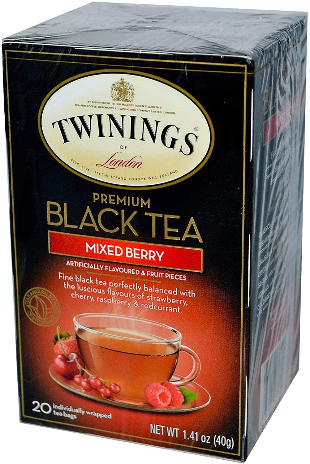 Buy Our Twinings Mixed Berry Black Tea, 20TB | Marvel Foods